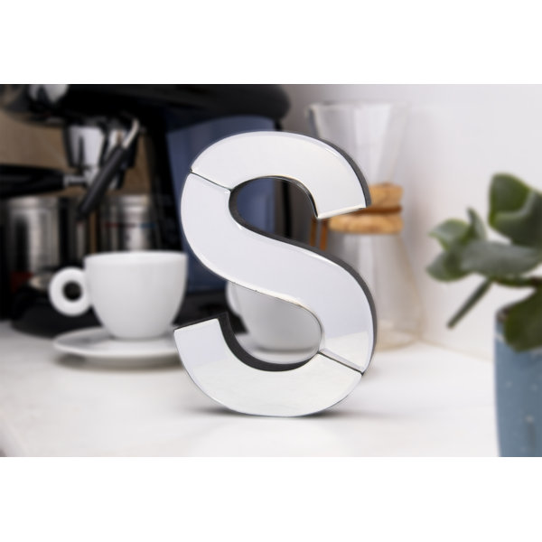 Silver-block-letters | Wayfair