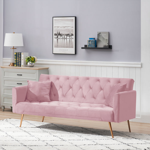 Mercer41 Knoel 71'' Upholstered Sleeper Sofa | Wayfair