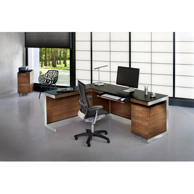 Desk With Modesty Panel | Wayfair