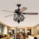 Red Barrel Studio® 52'' Balf 5 - Blade Chandelier Ceiling Fan with Pull ...