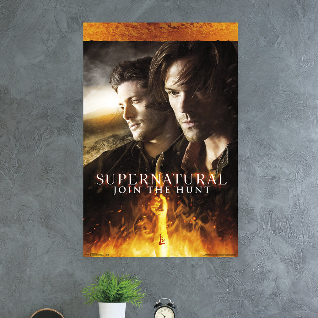 Trends International Supernatural - Fire Paper Print | Wayfair