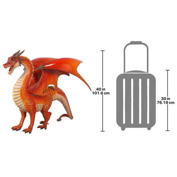 Design Toscano Welsh Dragons Statue | Wayfair