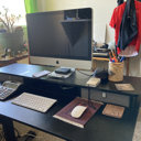 Inbox Zero Height Adjustable Standing Desk & Reviews | Wayfair