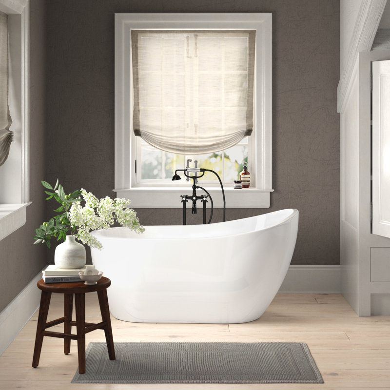 Freestanding Soaking Acrylic Bathtub at Dollie Guth blog