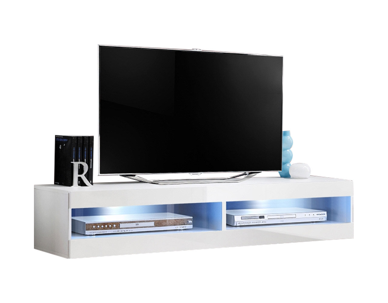 Orren Ellis Fly Modular Floating TV Stand for TVs up to 70" & Reviews ...