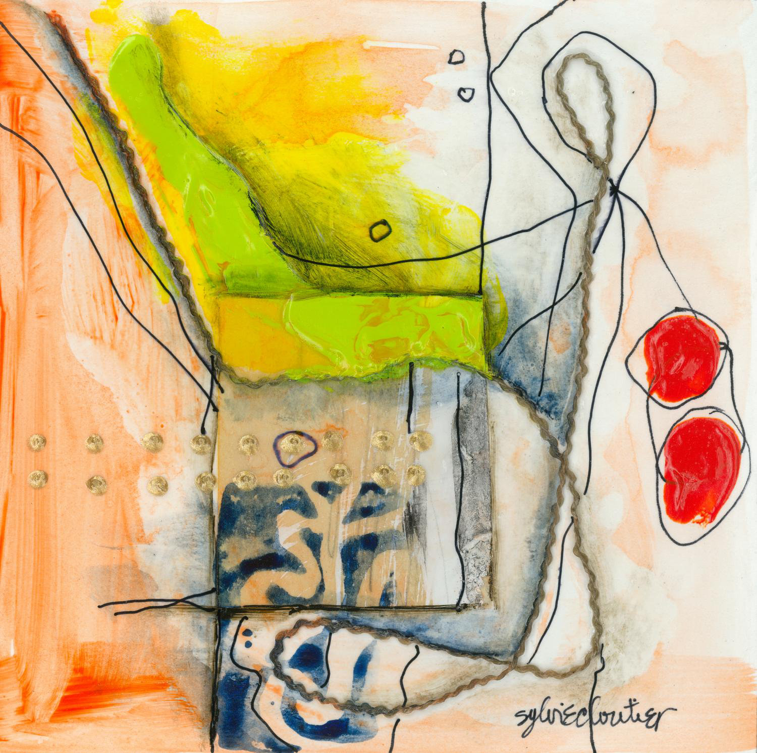 Clicart Cartoon #3 by Sylvie Cloutier - Unframed Print on Canvas | Wayfair