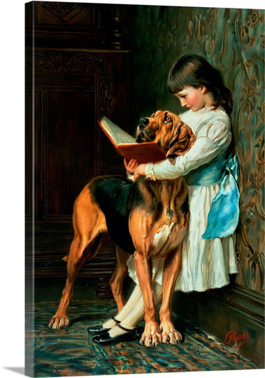 Vault W Artwork Briton Riviere Naughty Boy, Or Compulsory Education by ...