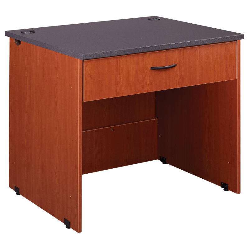 Stevens ID Systems Library Computer Desk | Wayfair