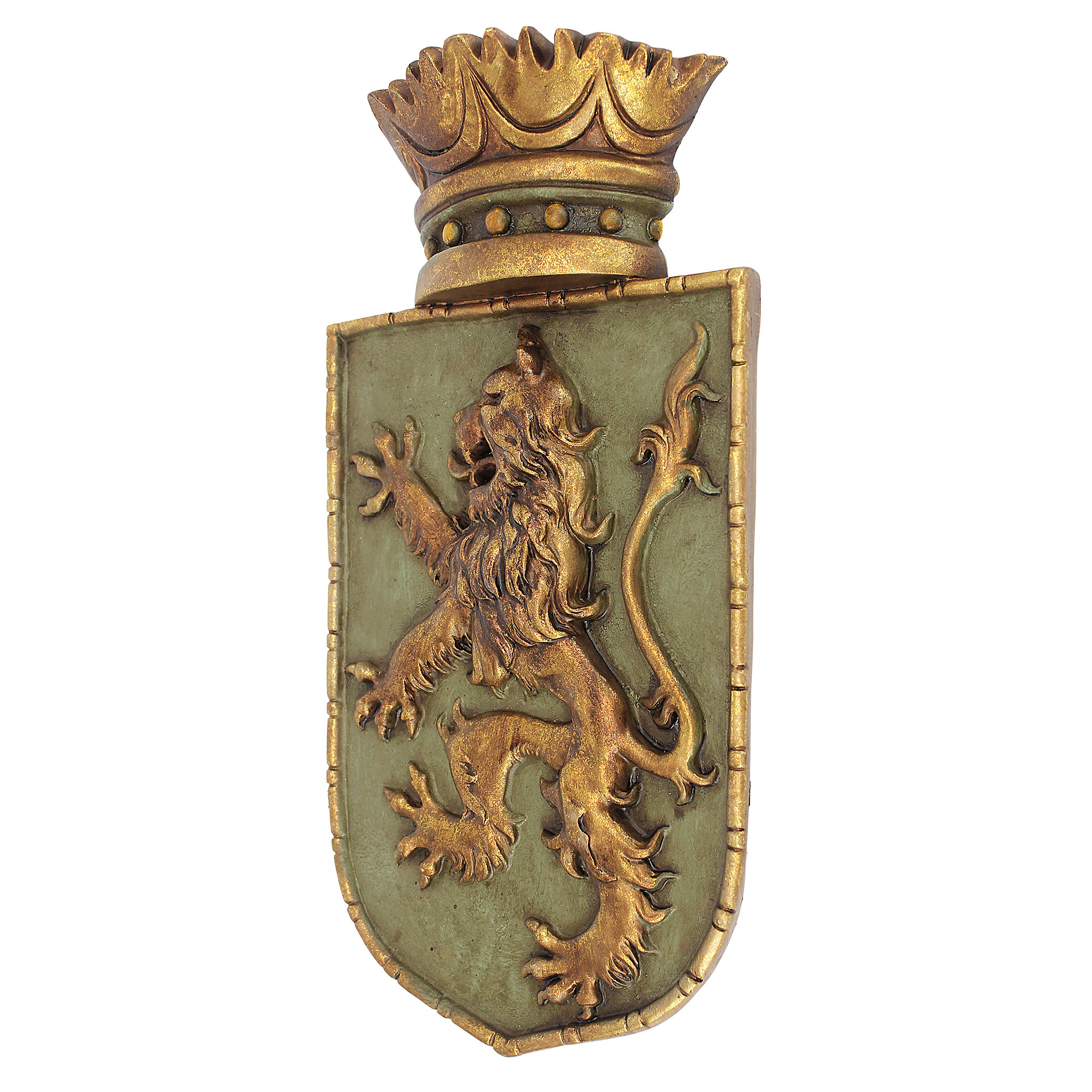 Design Toscano Medieval Rampant Lion Shield Wall Decor & Reviews ...