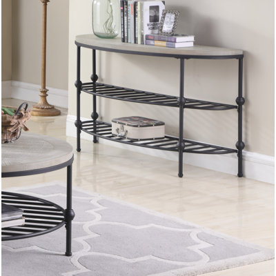 Grey Half-Moon Console Tables You'll Love in 2020 | Wayfair