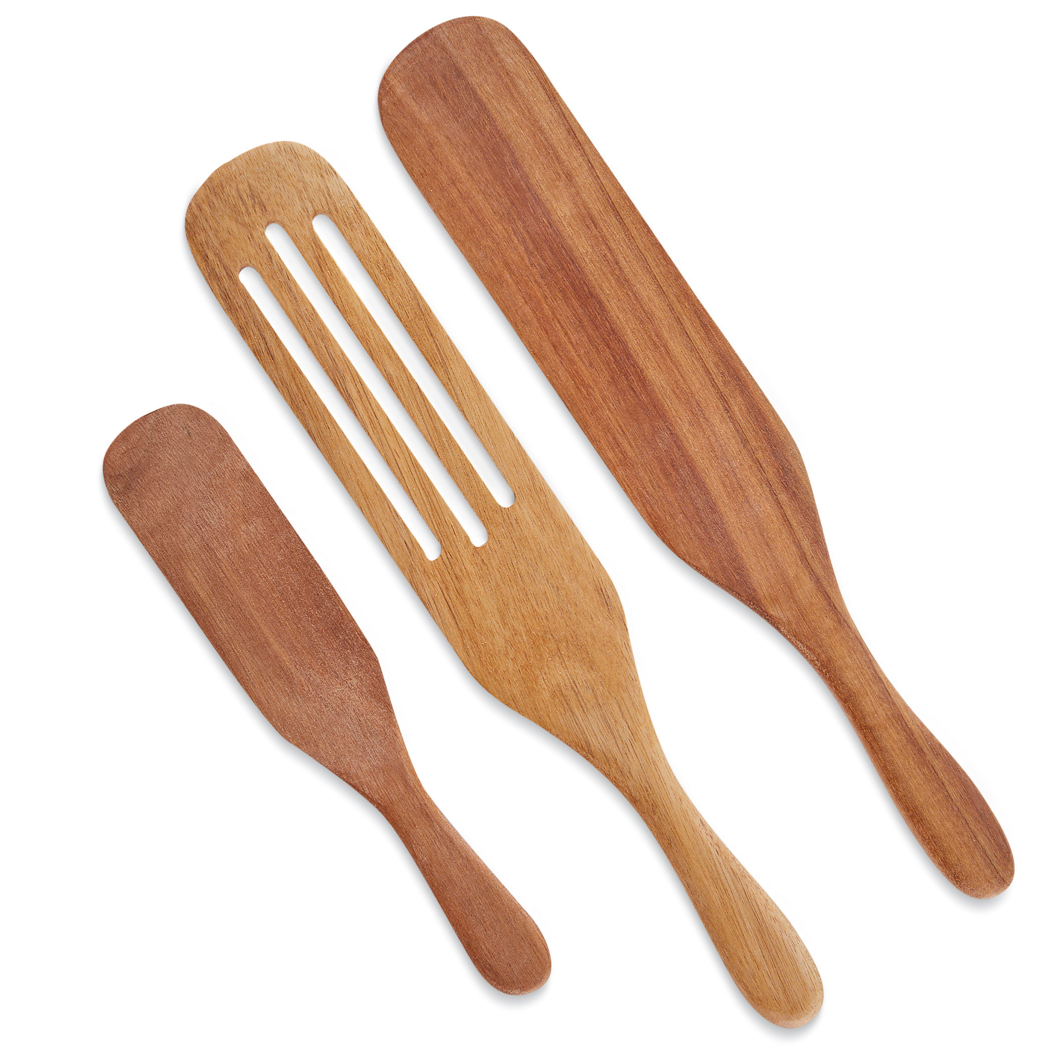 Winston Brands 3-Piece Multi-Use Wood Spurtle Utensil Set | Wayfair