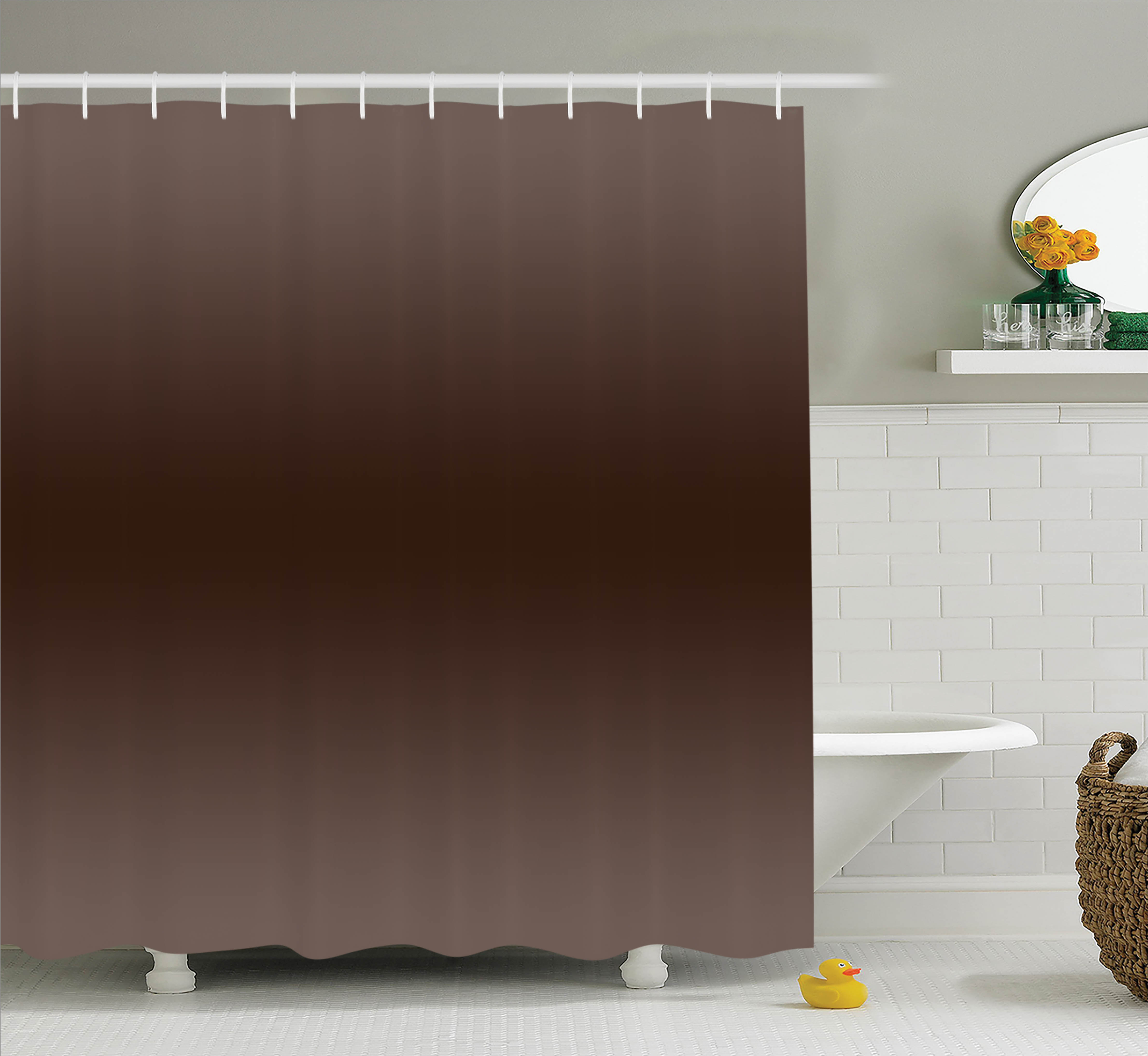 Ebern Designs Dothan Muddy Nature Themed Art Single Shower Curtain ...