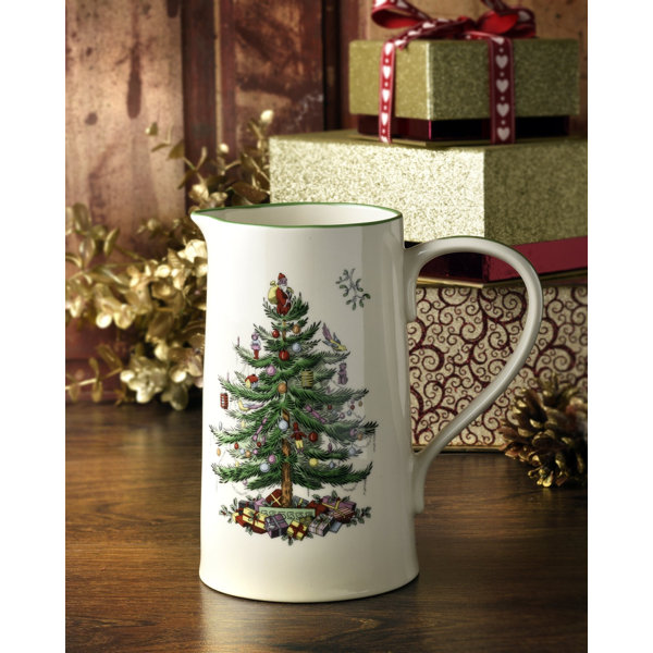 Spode Christmas Tree 32 oz. Pitcher & Reviews | Wayfair