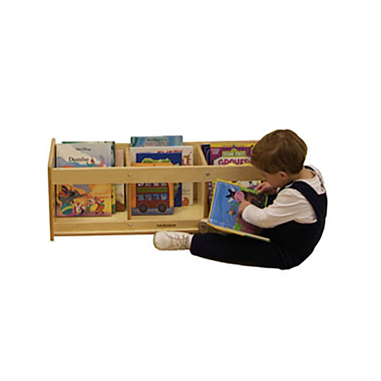 Kids' Station Portable 3 Compartment Book Display & Reviews | Wayfair