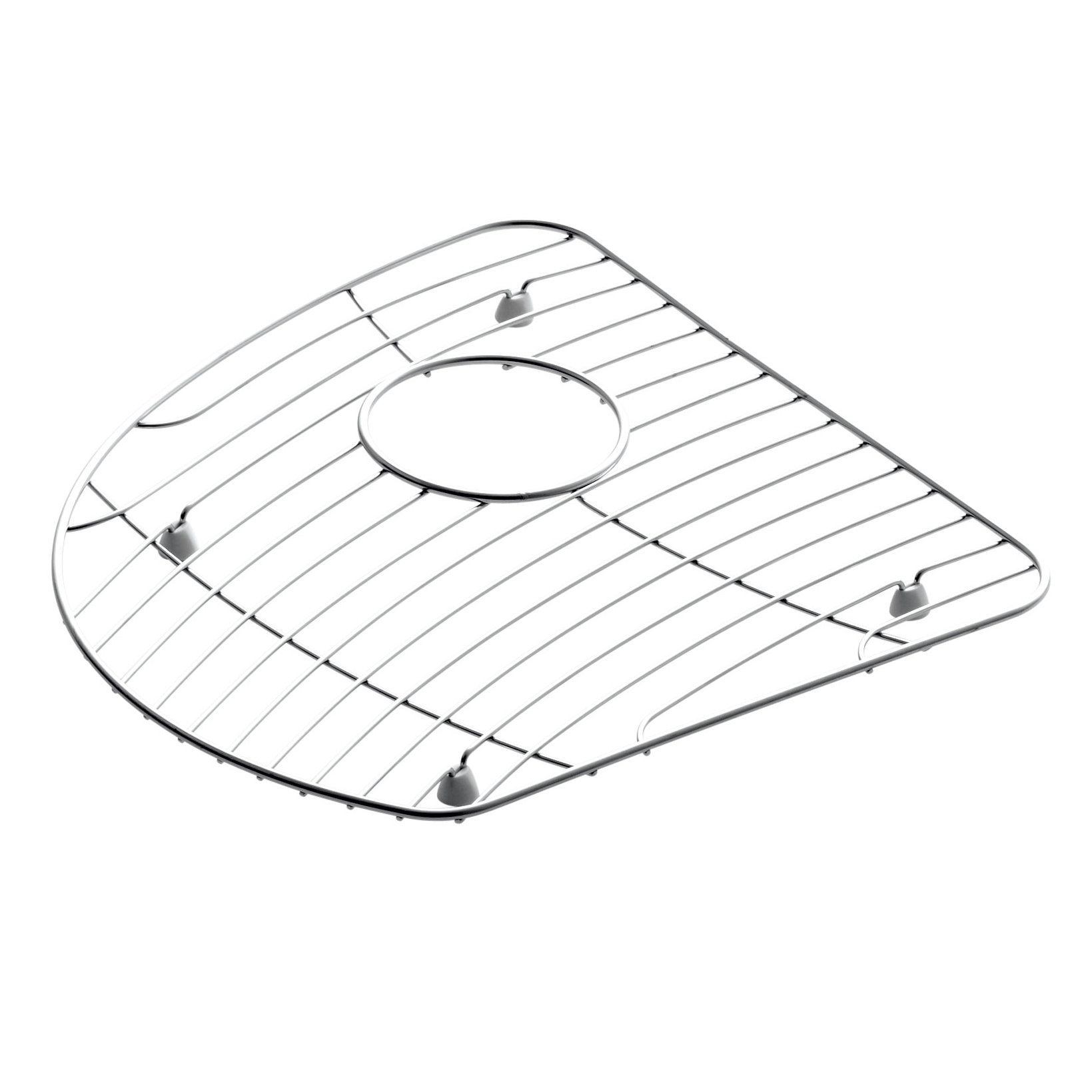 Kohler Undertone® Stainless Steel Sink Rack for Left Bowl, 14-1/4" x 14 ...