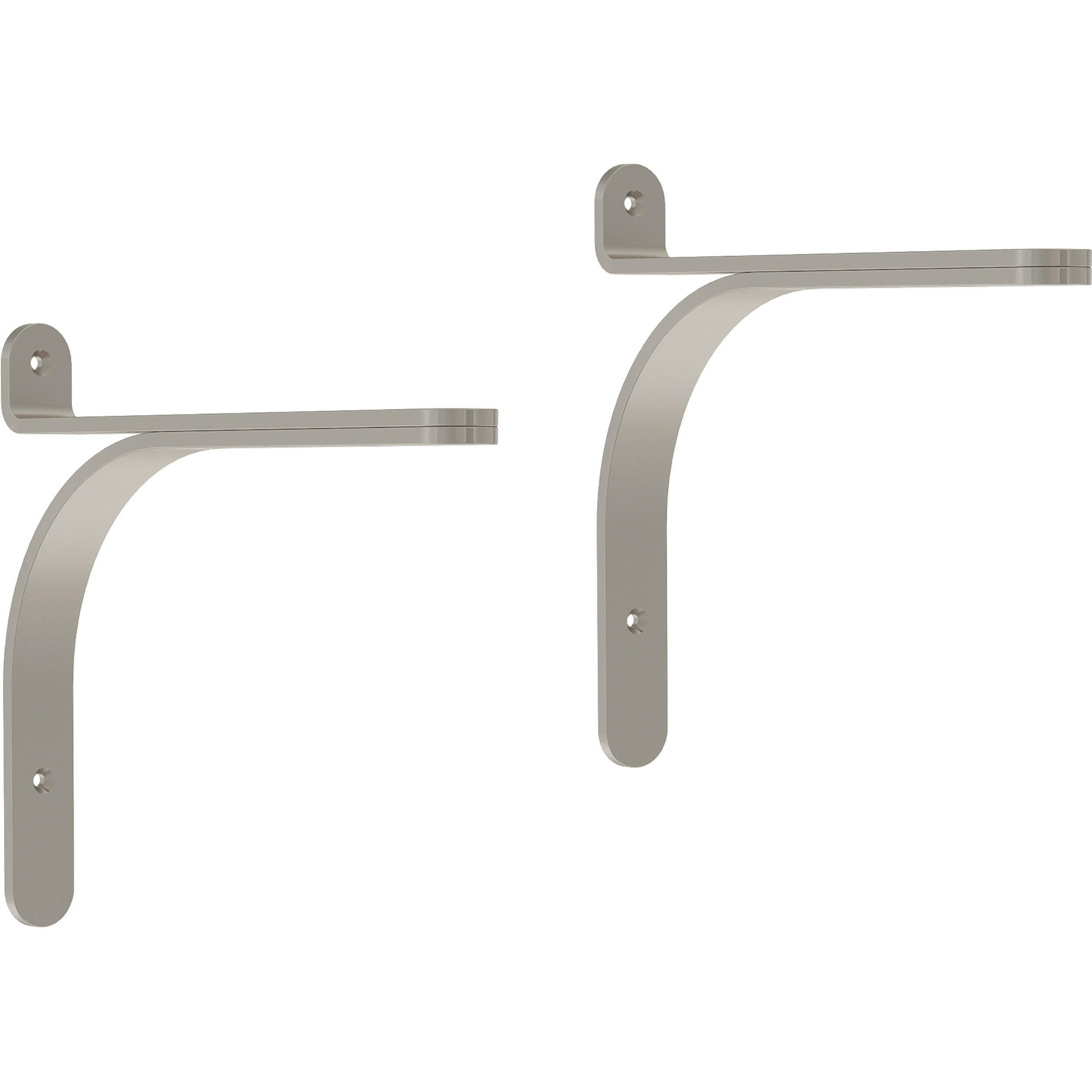 Franklin Brass Fluid Curved Shelf Brackets | Wayfair