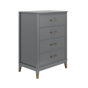 CosmoLiving by Cosmopolitan 4 Drawer 75Cm W Chest Of Drawers & Reviews ...