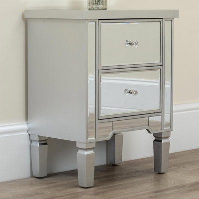 Silver Bedside Tables You'll Love | Wayfair.co.uk