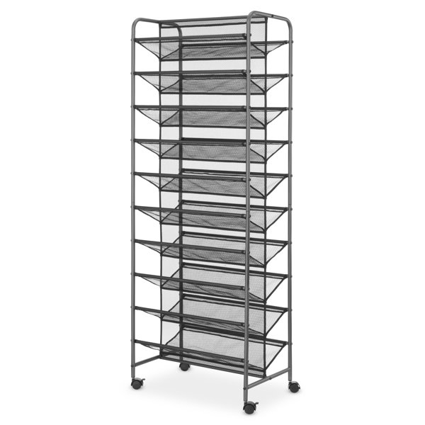 Rebrilliant 30 Pair Shoe Rack & Reviews | Wayfair