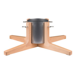 TreeNest Rustic Live Tree Stand & Reviews | Wayfair