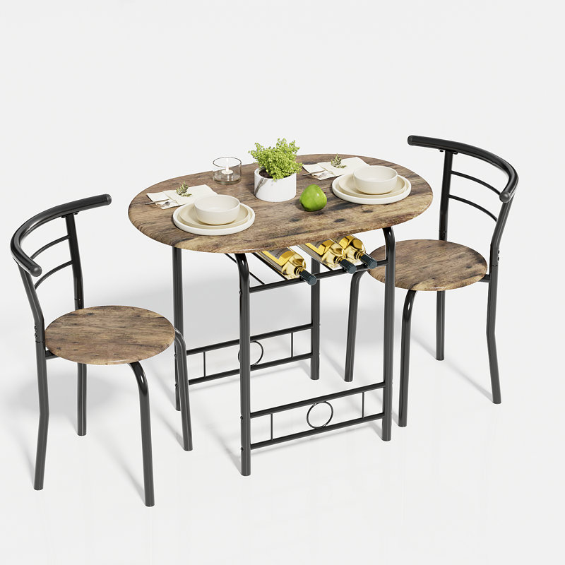 Ebern Designs Kokoruda 2 - Person Dining Set & Reviews | Wayfair