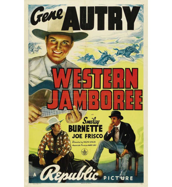Posterazzi Pop Culture Graphics Western Jamboree Movie Poster ...