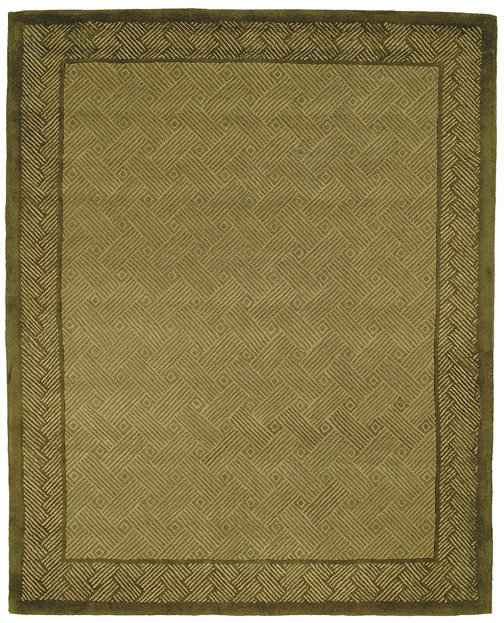 Safavieh Soho Zen Garden Khaki / Green Contemporary Rug | Wayfair