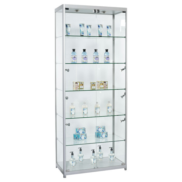 Specialty Store Services 78'' H x 32'' W Metal Display Cases | Wayfair