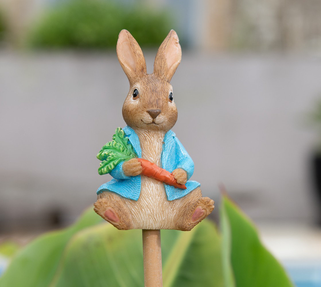 Trinx Peter Rabbit Holding a Carrot | Wayfair