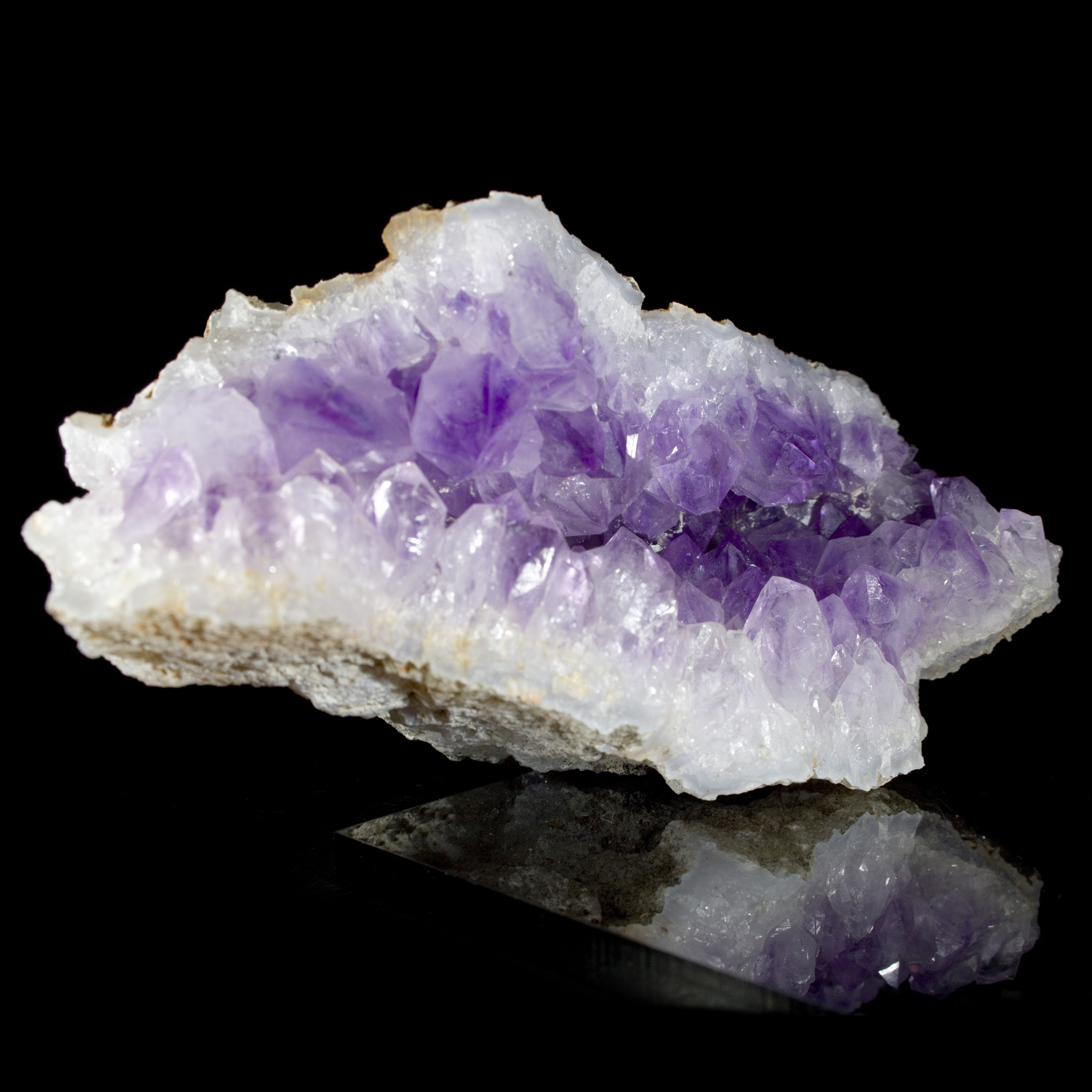 Dakota Fields Bindvasini Translucent Amethyst Chalcedony Geode | Wayfair