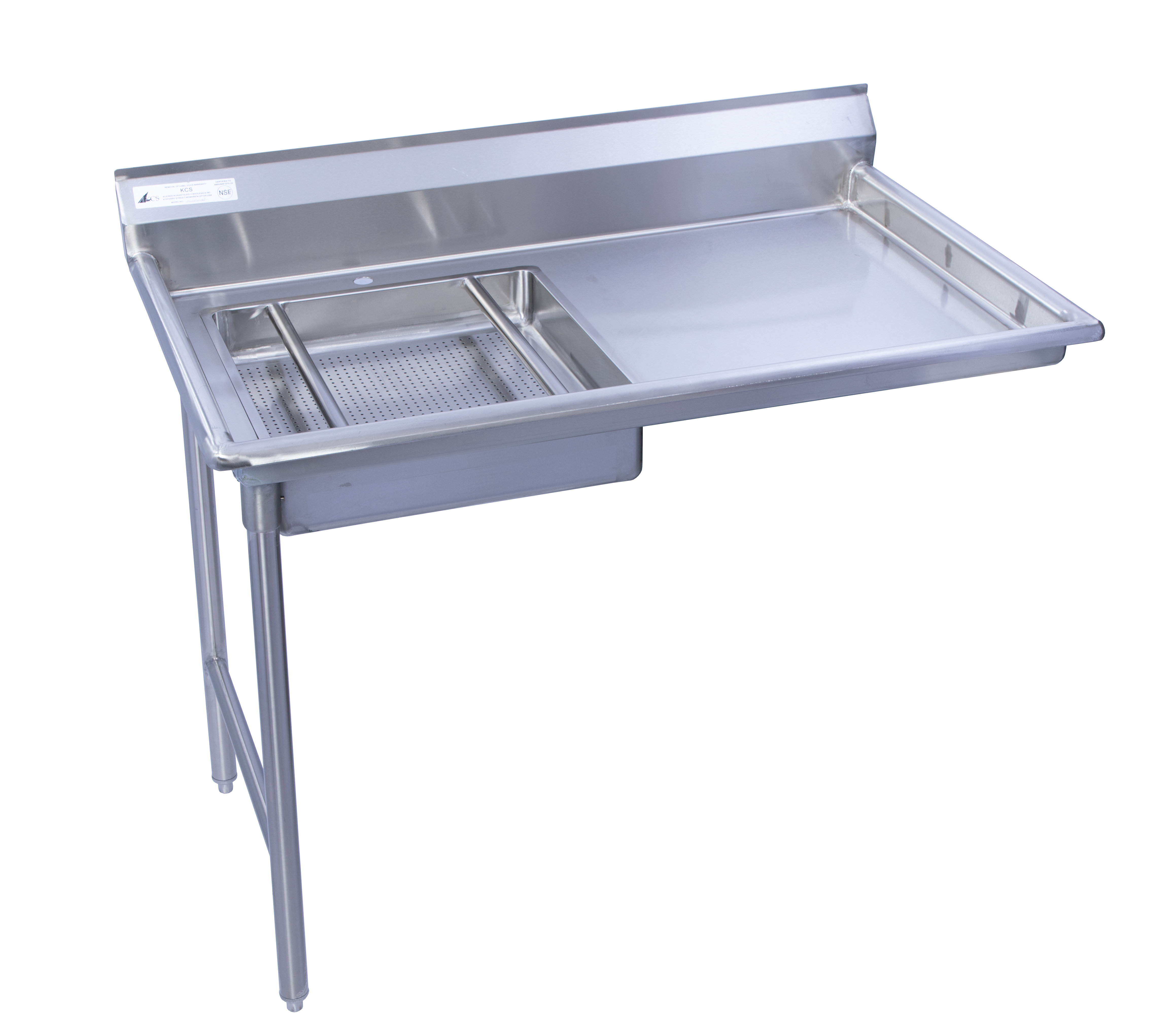 Restaurant Supply Depot 48" L x 30" W Free standing Drainboard with ...