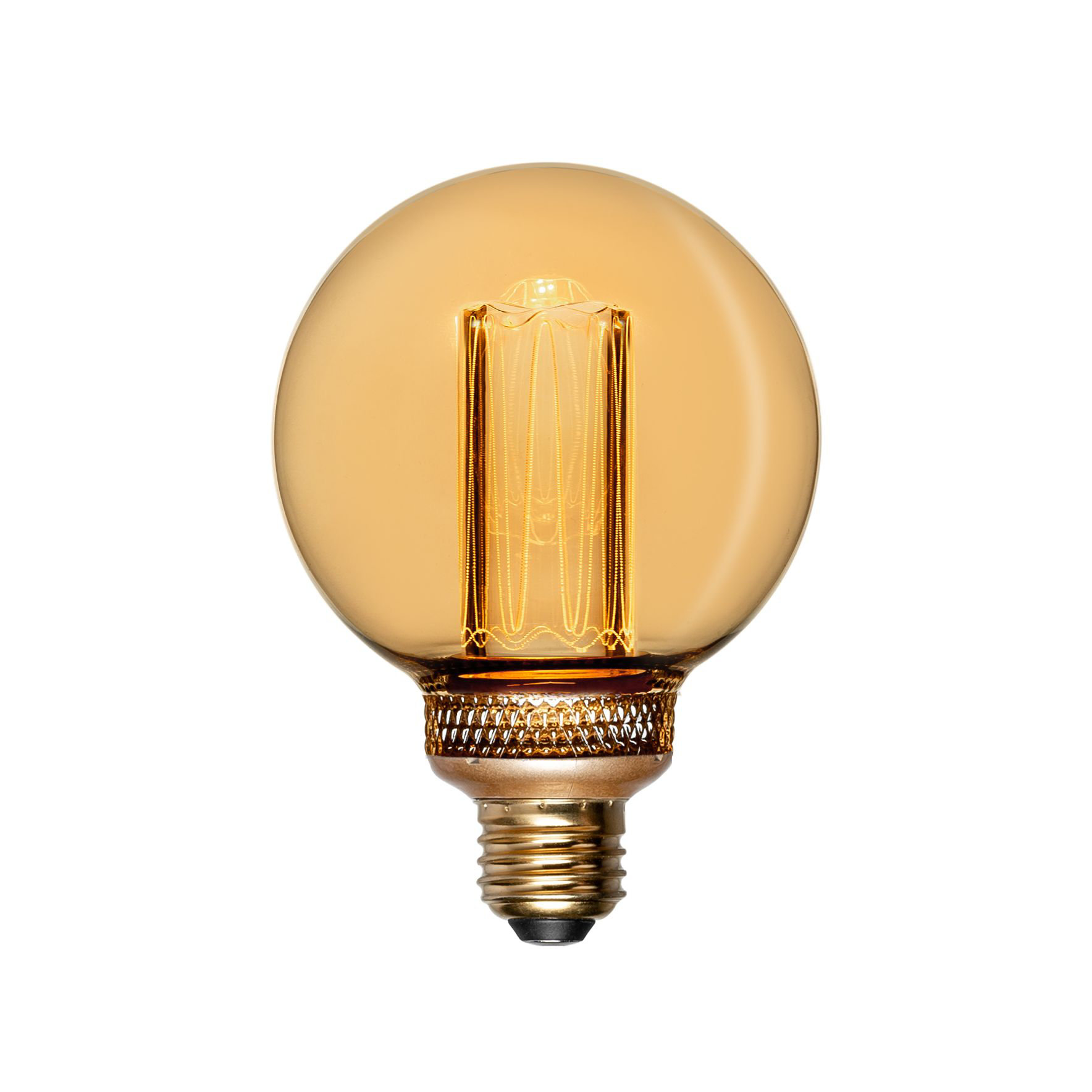 Next Glow 4 Watt (40 Watt Equivalent), LED Dimmable Light Bulb, Warm ...