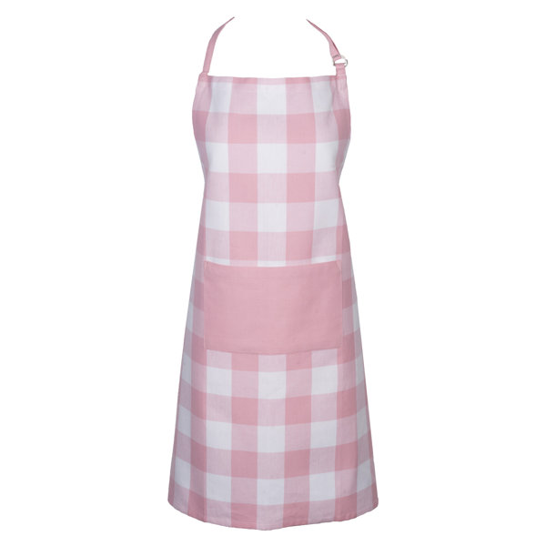 Gracie Oaks Wolsingham Checkered Chef Kitchen Apron & Reviews | Wayfair