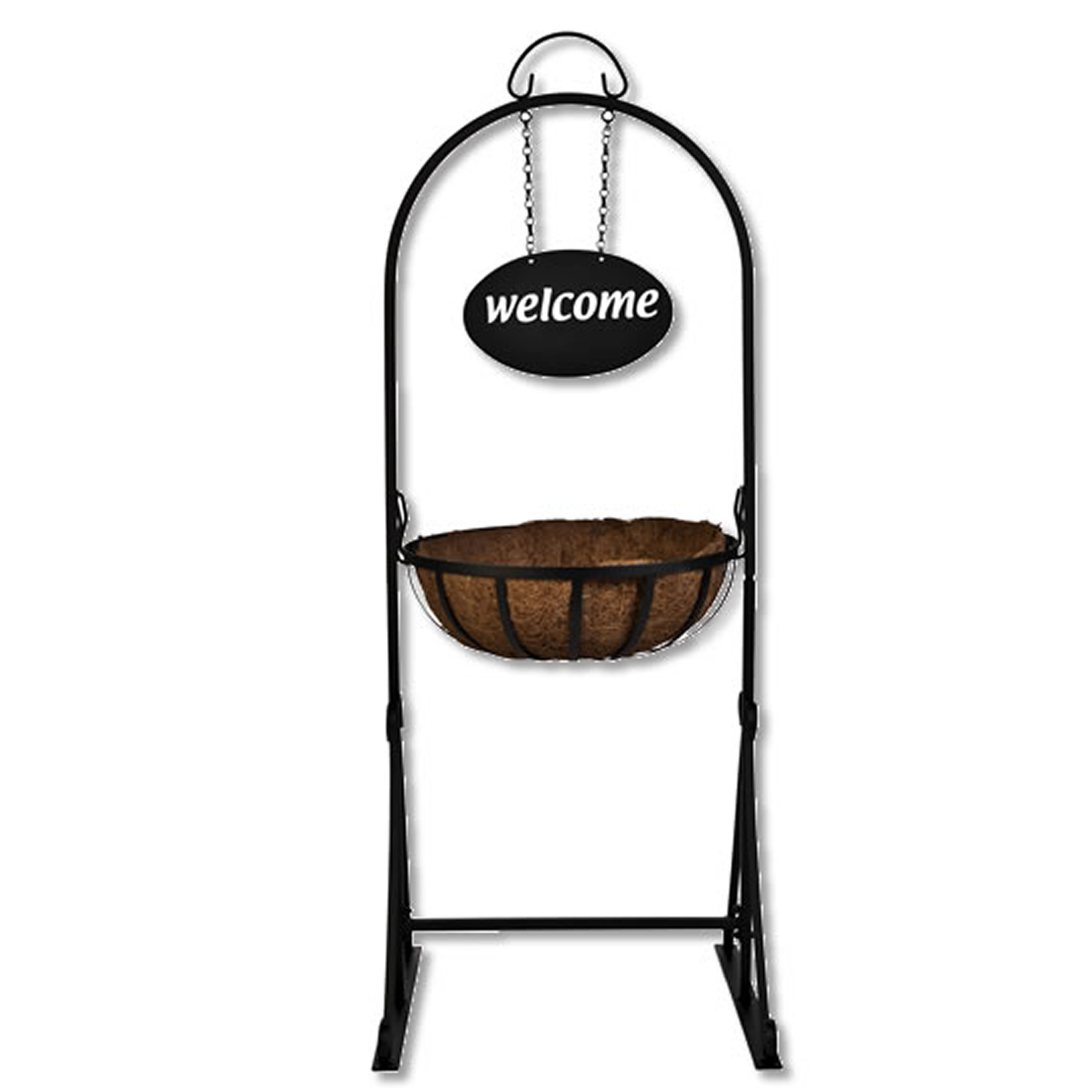 Gracie Oaks Drossett Decorative Welcome Sign Plant Stand & Reviews ...
