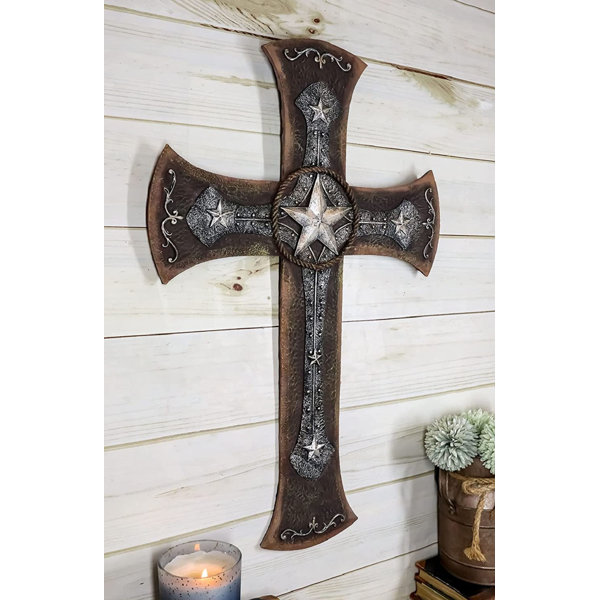 Trinx Anniebelle Western Star with Braided Ropes Borders and Scroll ...