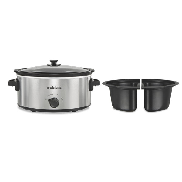 Proctor Silex 6 Quart Double-dish Slow Cooker | Wayfair