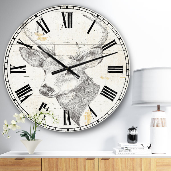 Deer-clocks | Wayfair