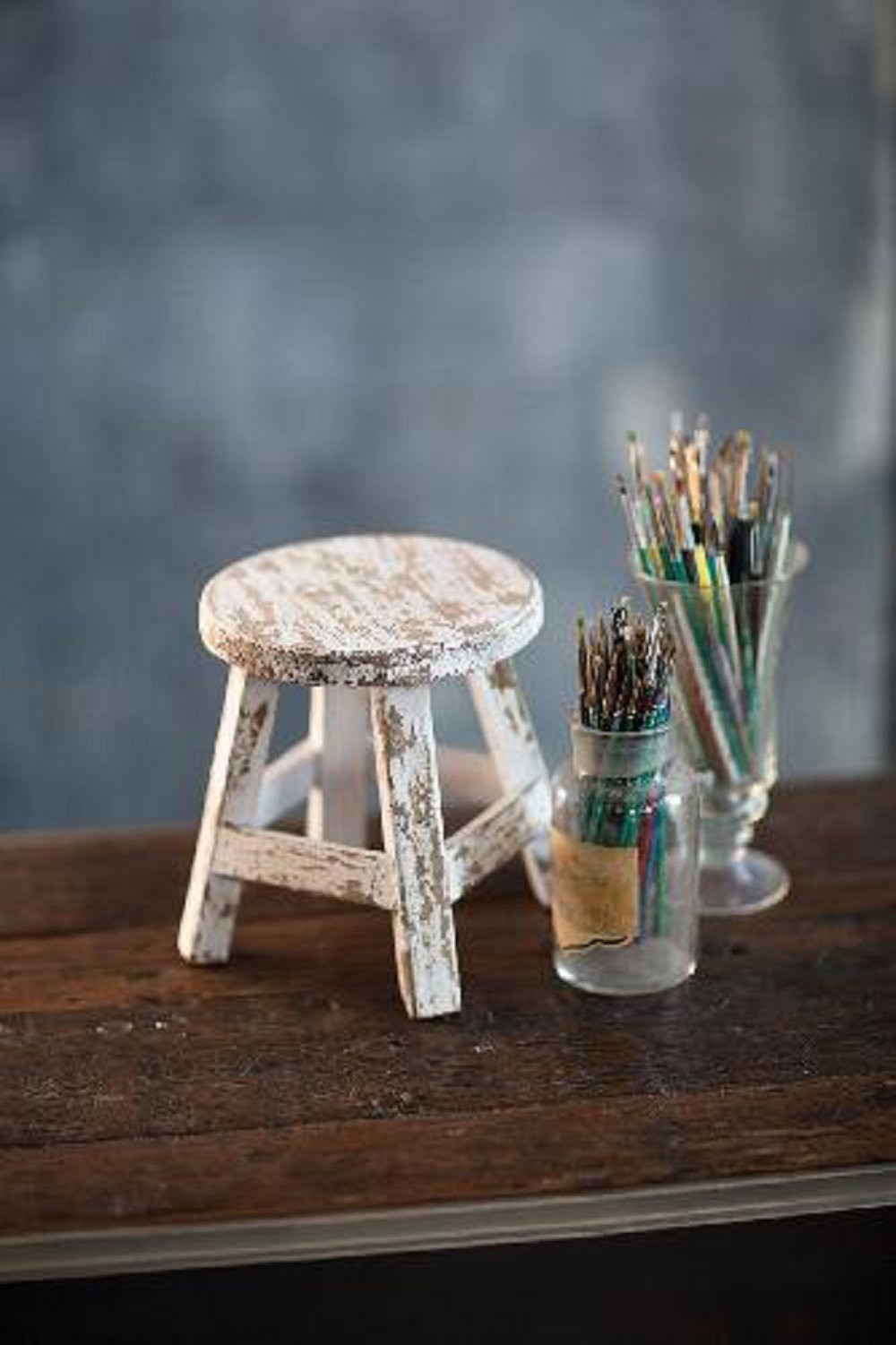 Bungalow Rose Miniature Stool Sculpture | Wayfair