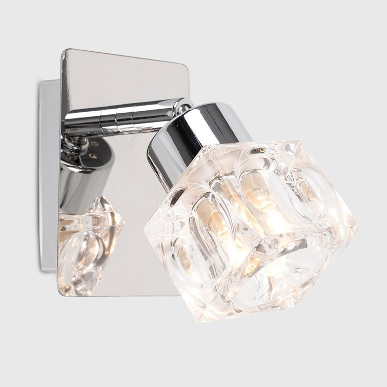 Latitude Run Monstair 2 - Light Chrome Wall Spotlight & Reviews ...