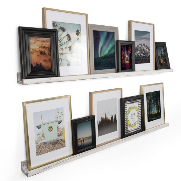 Rustic-picture-frame-ledge | Wayfair