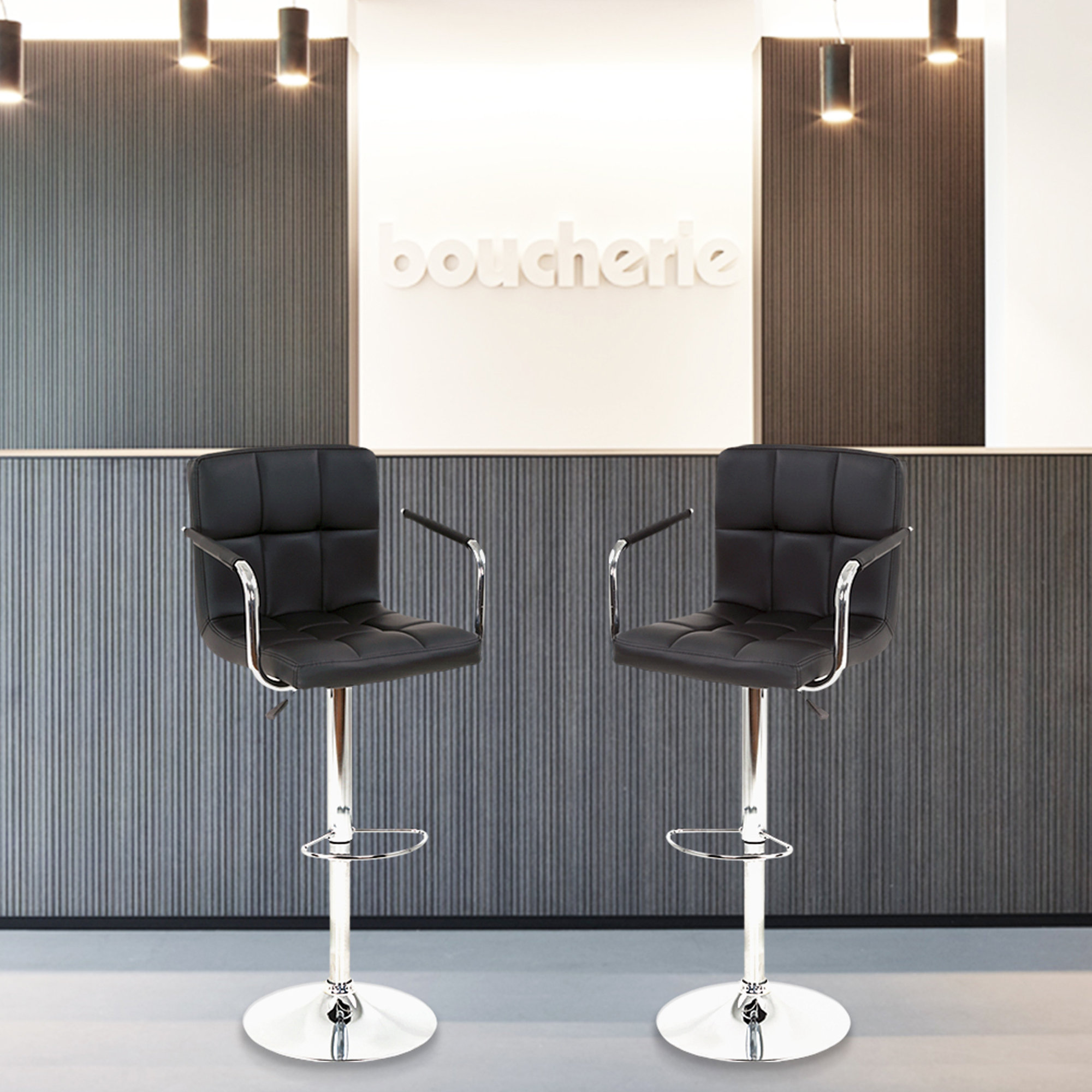 Ivy Bronx Tali Swivel Adjustable Height Stool & Reviews | Wayfair