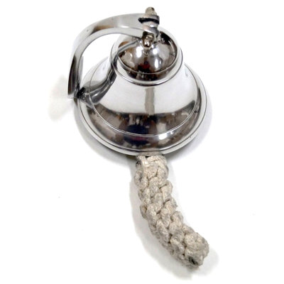 Breakwater Bay Ship Bell with Rope Wall Décor | Wayfair