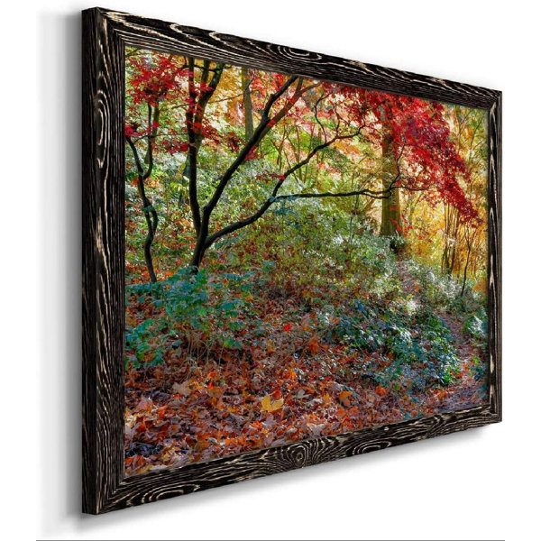 Red Barrel Studio® Secret Garden - Picture Frame Painting on Canvas ...