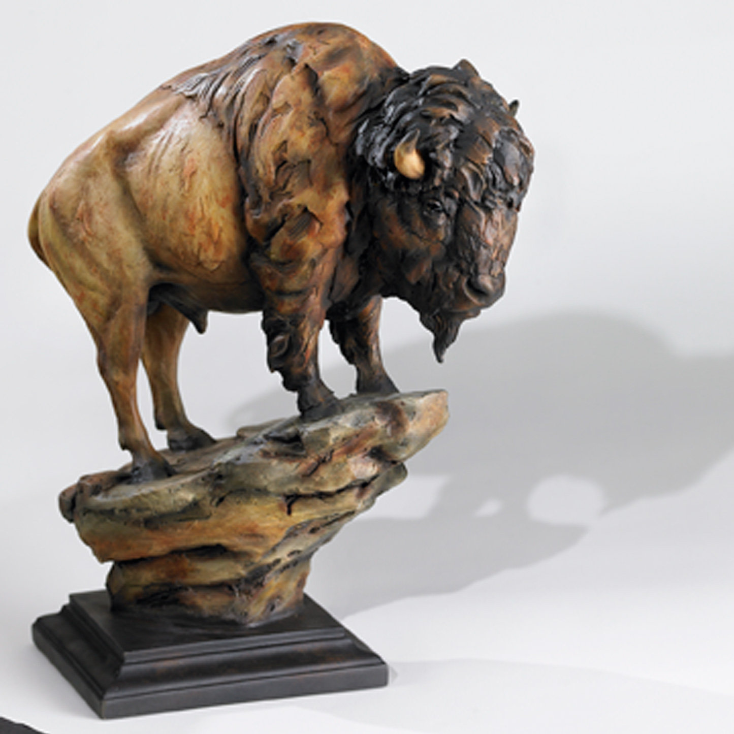 Millwood Pines Simonton El Patron Bison Sculpture & Reviews | Wayfair
