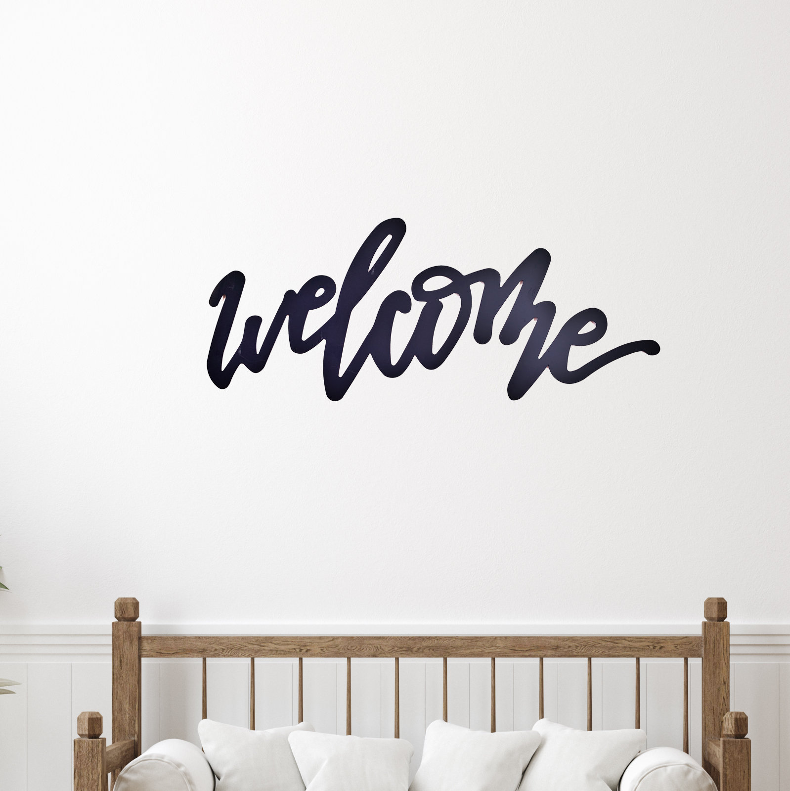 Red Barrel Studio® Welcome Plasma Wall Décor | Wayfair