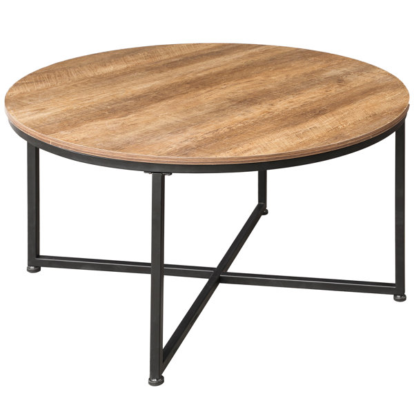 17 Stories Penney Cross Legs Coffee Table | Wayfair.ca