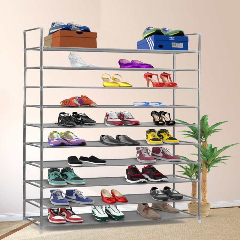 Rebrilliant 30 Pair Shoe Rack & Reviews | Wayfair