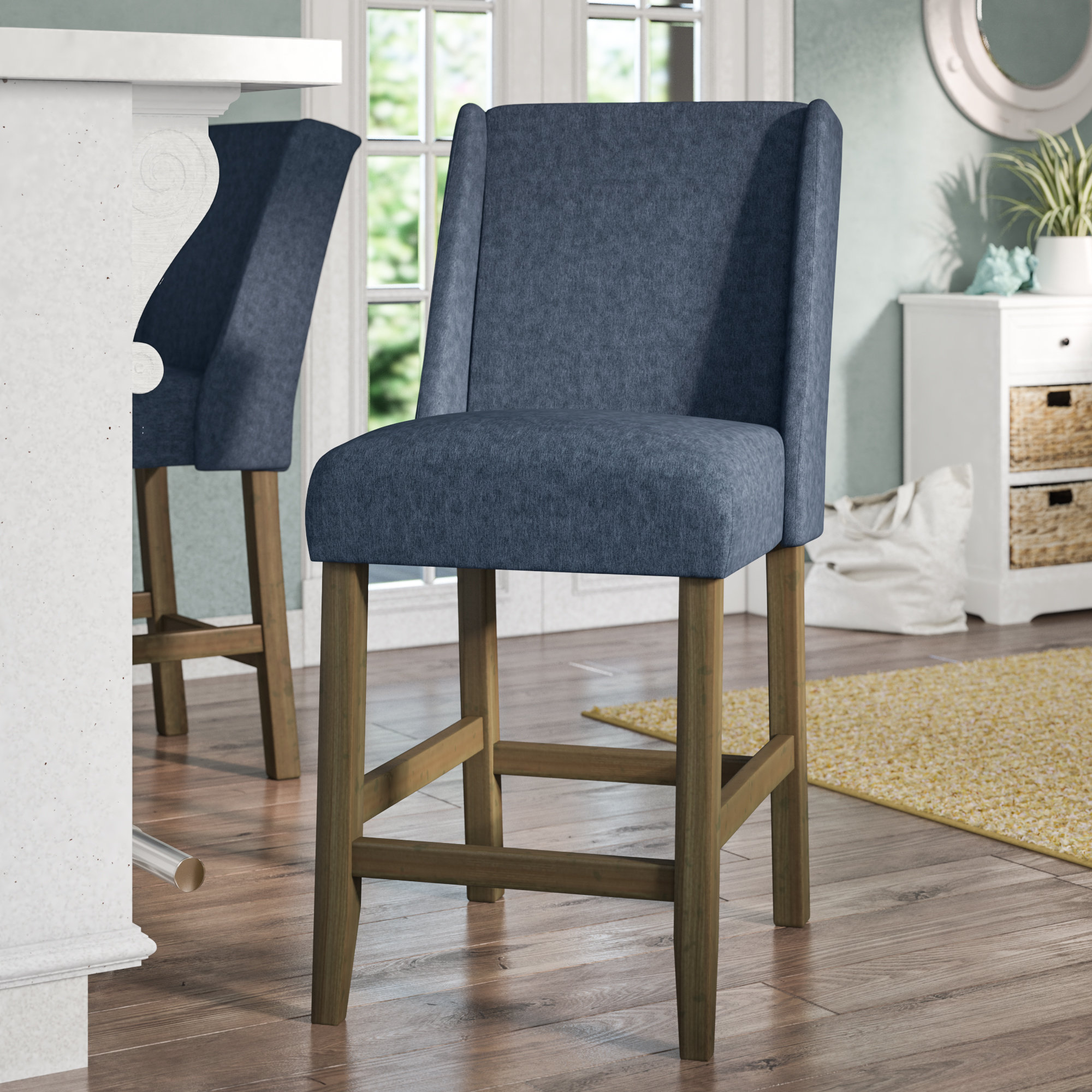 Beachcrest Home Rugeley 24.5" Counter Stool & Reviews | Wayfair