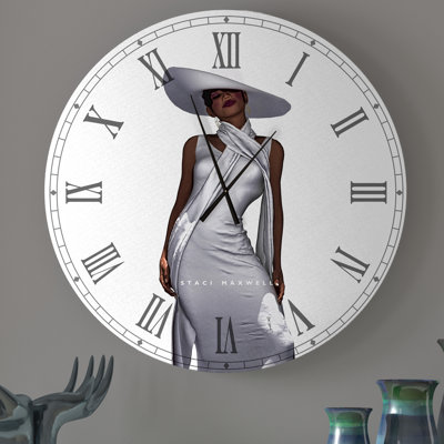LeRoi Products Metal Wall Clock & Reviews | Wayfair