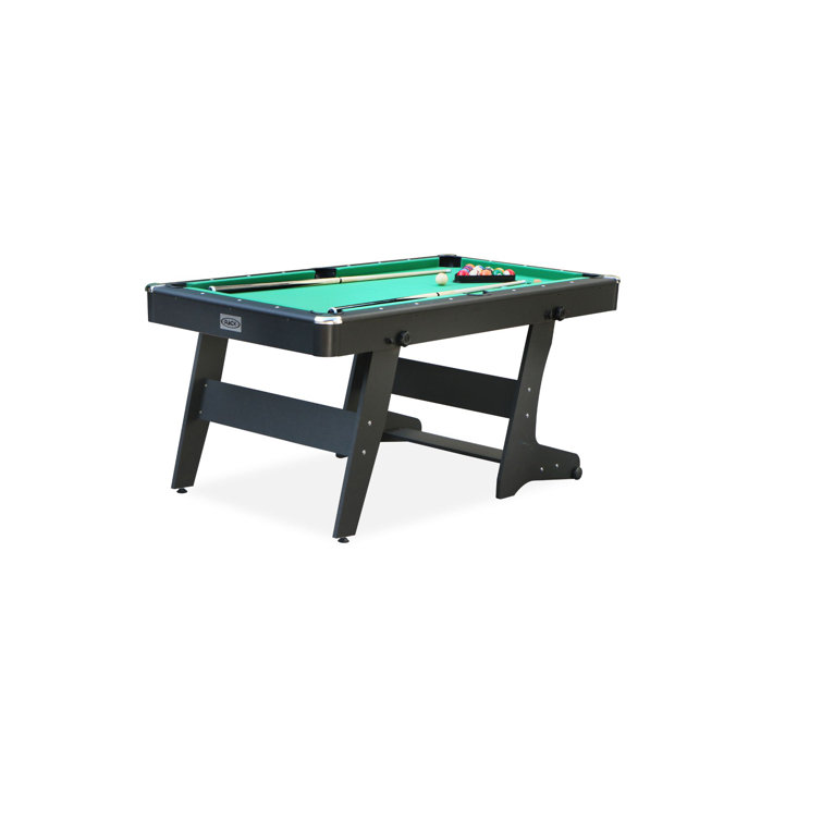 RACK Pool Tables Rack Drogon 5.5-Foot Folding Billiard/Pool Table | Wayfair